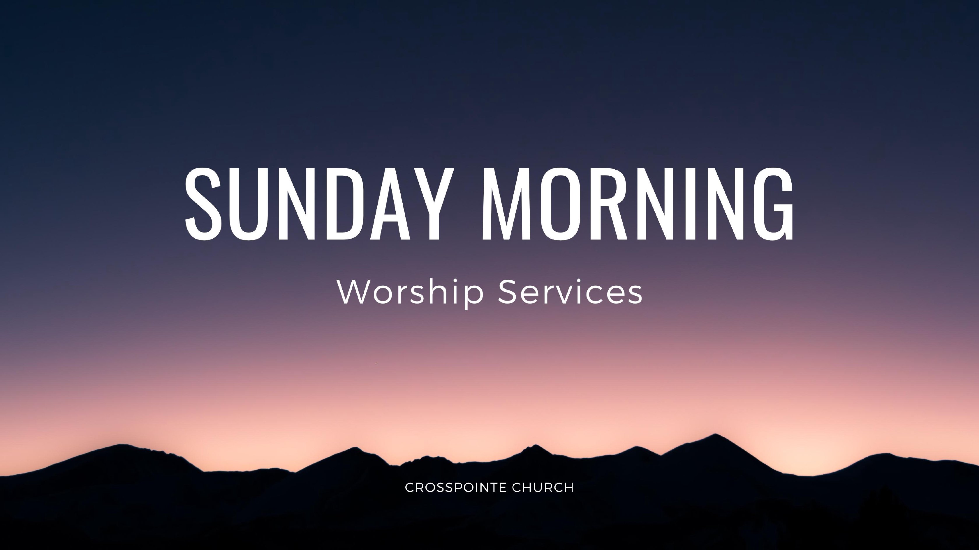 Sunday Morning Church Service