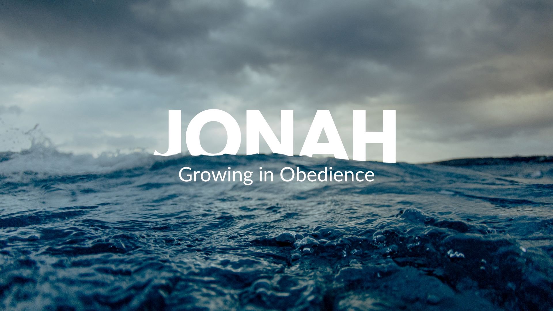 Jonah Obedience