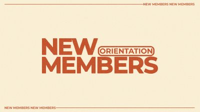 Welcome New Members Orientation Church St. Bartley PB Church