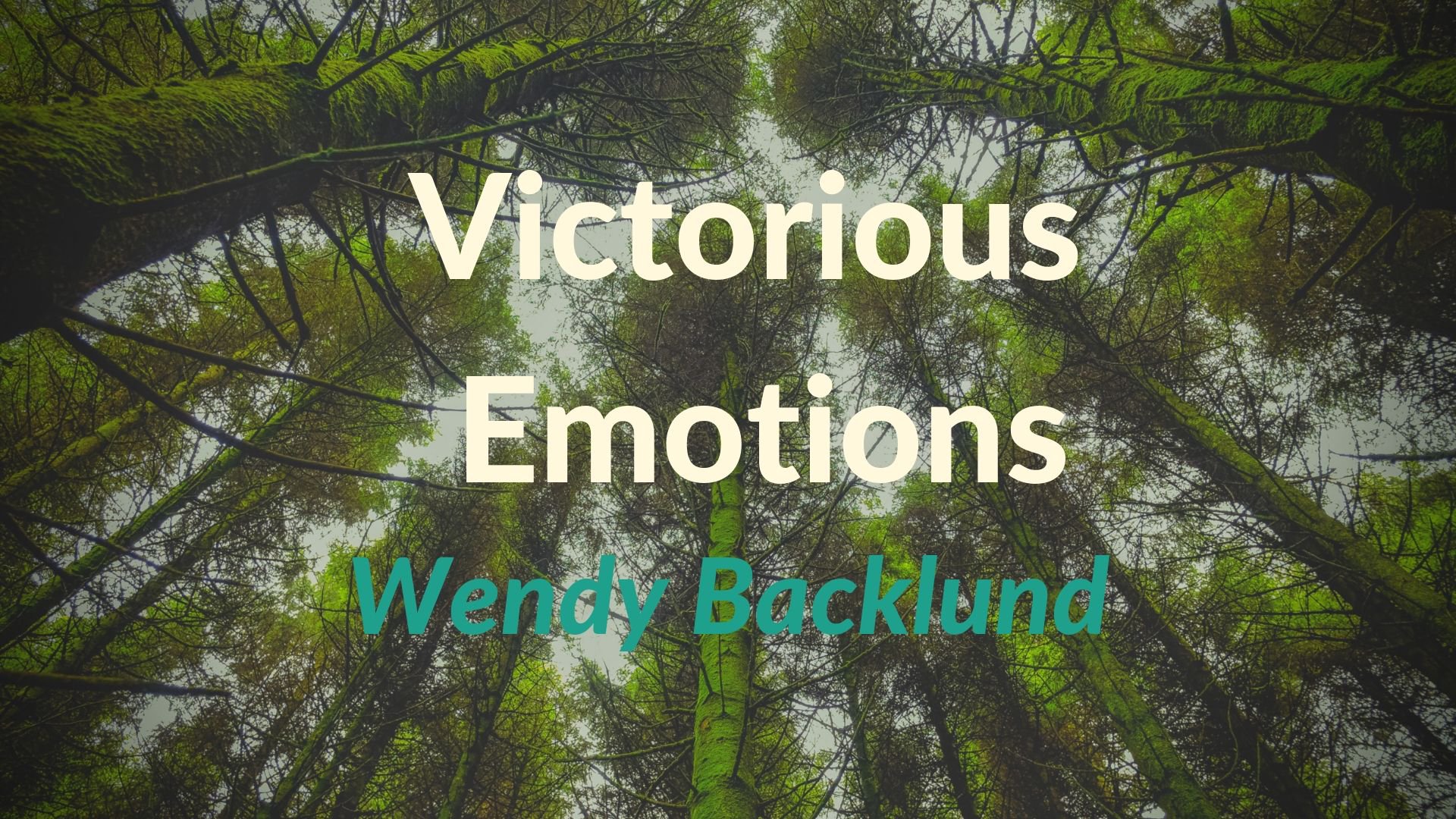 Wendy Backlund Quotes Victorious Emotions: Creating A Framework For A