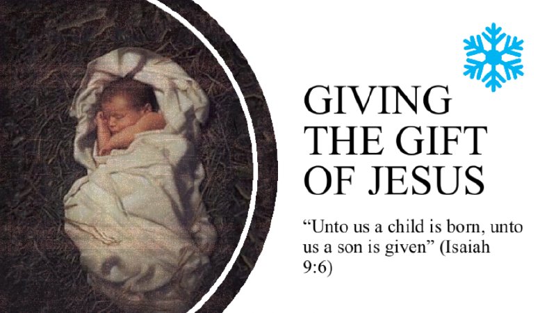 Give the Gift of Jesus | The Life Church Sun Valley