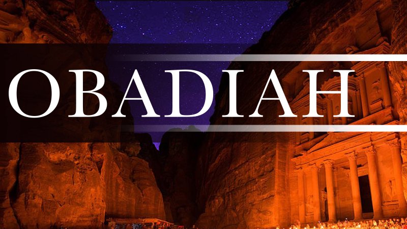 Obadiah | Calvary Chapel Crystal River