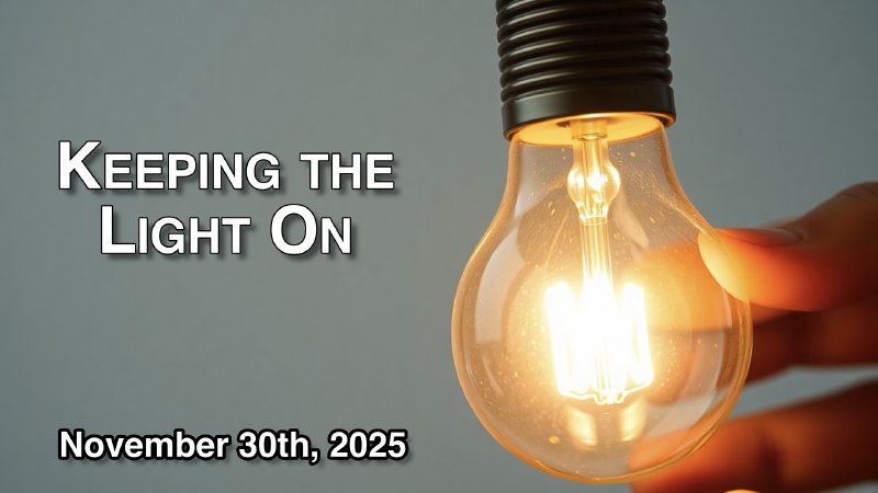 Keeping the Light On | First Christian Church