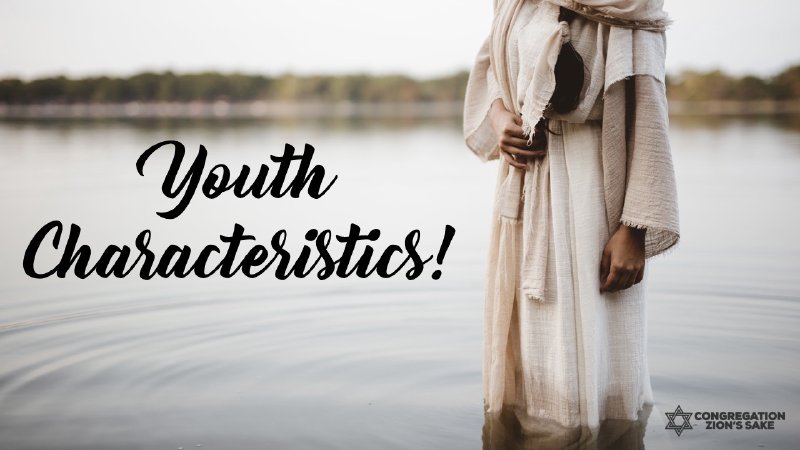Youth Characteristics | Congregation Zion's Sake - VA