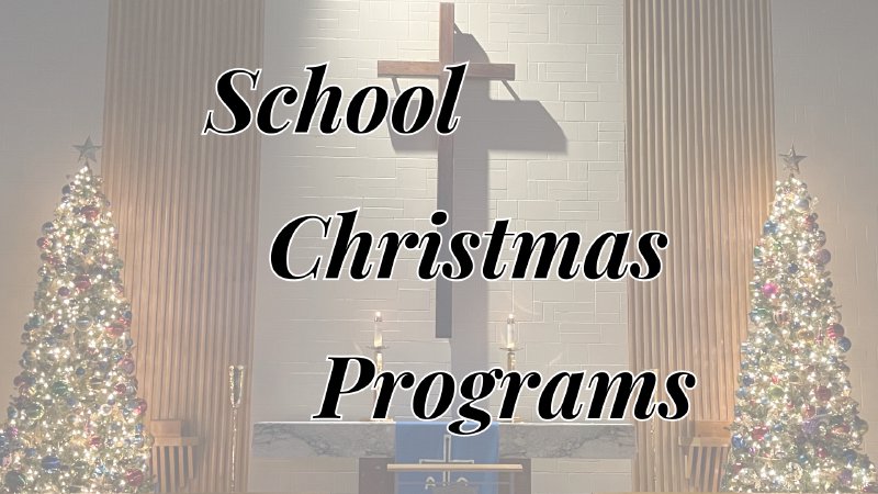 GLS Christmas Programs | Grace Lutheran Church - FL