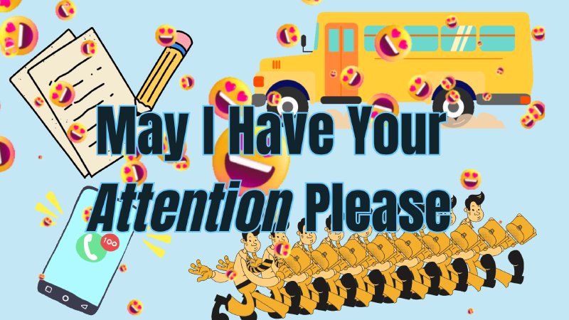 May I Have Your Attention Please | LVfirst United Methodist Church