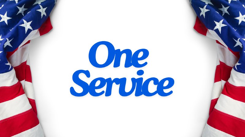 06/29/2025 One Service: Patriotic Sunday"God Used It for Good" | First ...