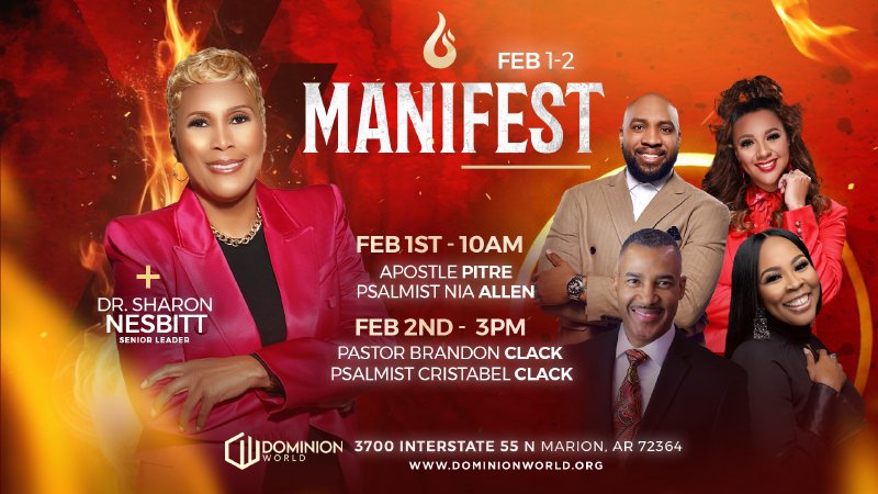 Manifest | Day 2. | 02.02.25 | Dominion World Outreach Ministries