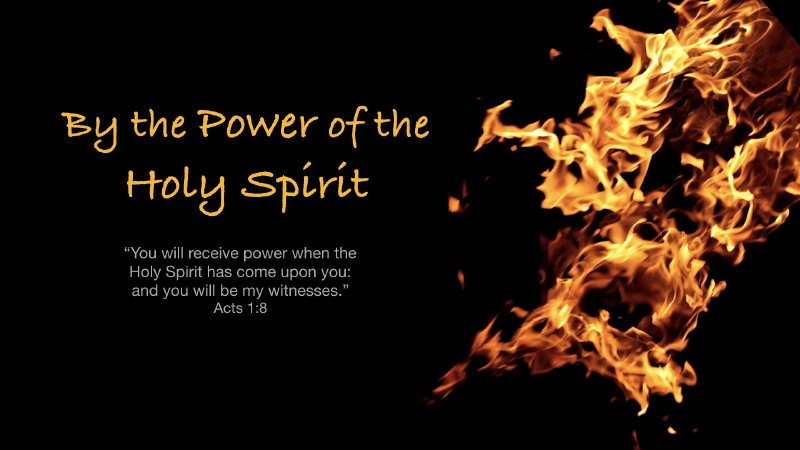By the Power of the Holy Spirit - The Promise | Stewartstown United ...
