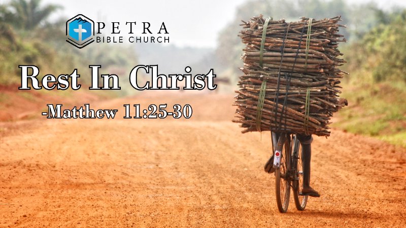 Rest in Christ | Petra Bible Church Bozeman