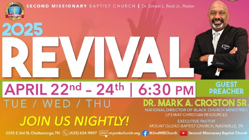 SMBC 2025 Revival | Second Missionary Baptist Church