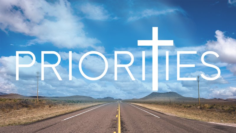 Spiritual Priorities | Freshwater Church