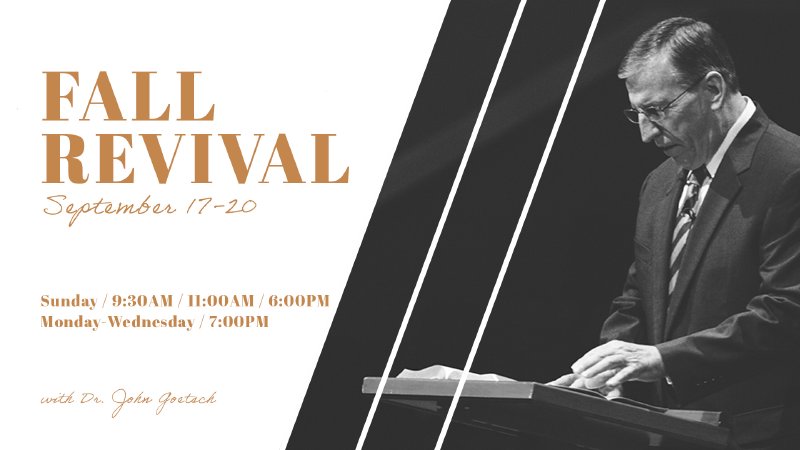 Fall Revival 2023 | Gospel Light Baptist Church