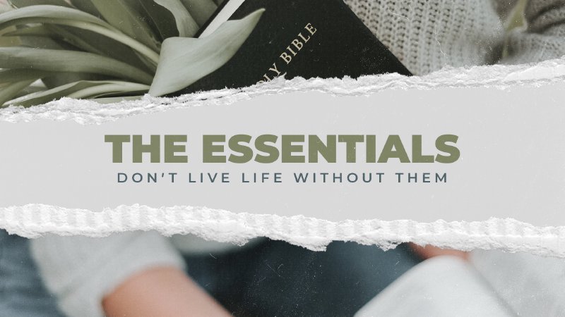 The Essentials - Week One | Lomax Assembly