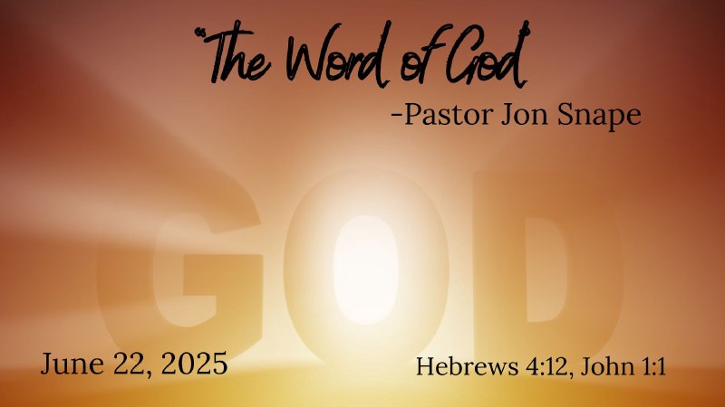 The Word of God | Schertz United Methodist Church