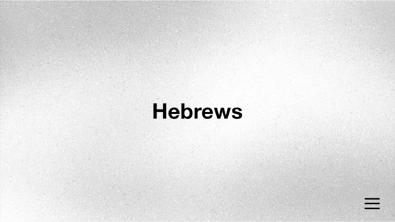 It Is Finished: Jesus the Perfect Priest | True North Church
