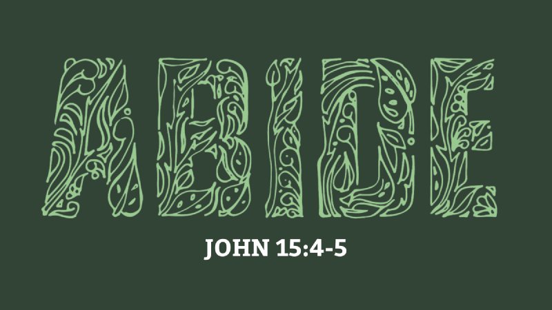 Abide | Introduction | Skyline Church of Christ