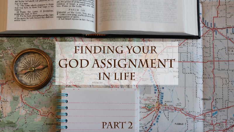 FINDING YOUR GOD ASSIGNMENT IN LIFE PART 2 | House On The Rock Family ...