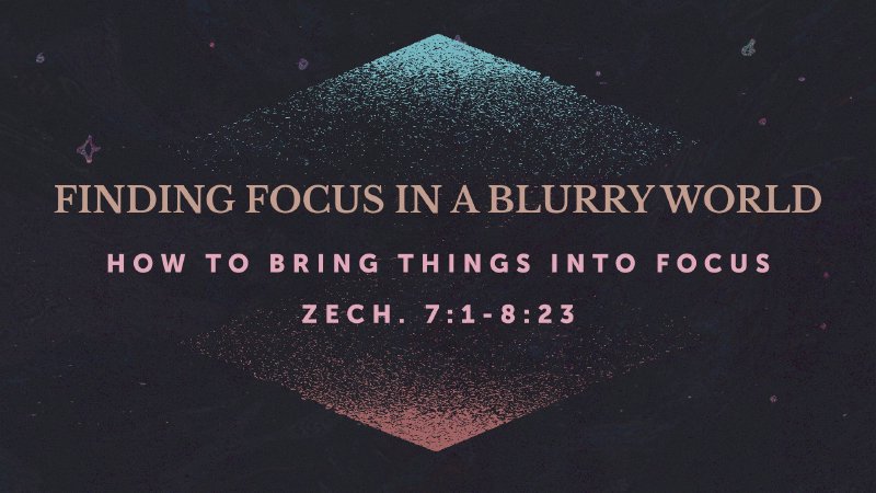 Finding Focus in a Blurry World: Bringing Things Into Focus ...