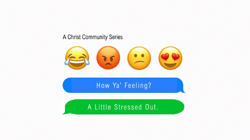 A Little Stressed Out | Christ Community Ridgefield