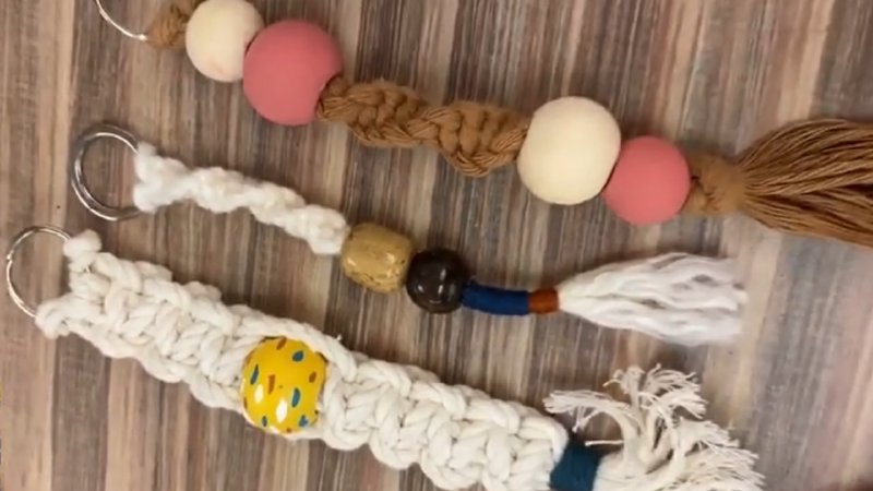 DIY Macrame Key Chains | Jackson-Madison County Library