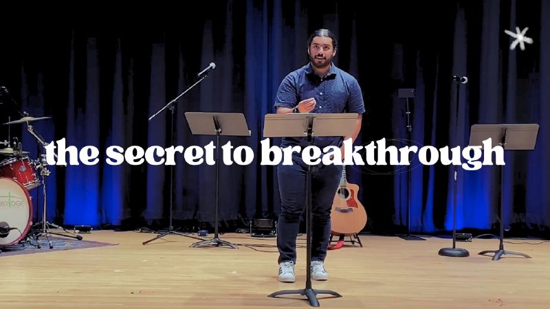The Secret of Breakthrough | Crossbridge