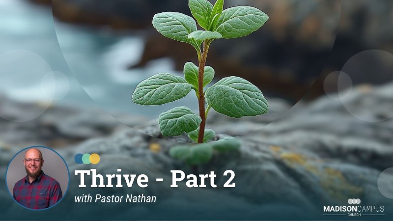 Thrive - Part 2 | Madison Campus Church