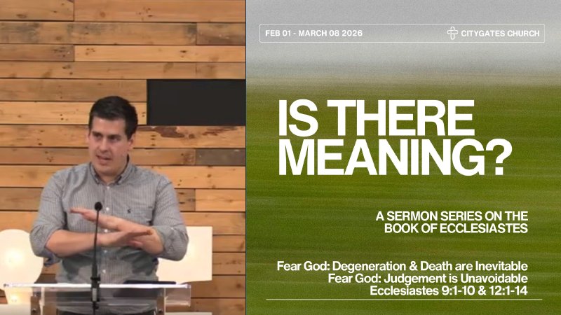 FEAR GOD: Degeneration Death are Inevitable; FEAR GOD: Judgement is ...