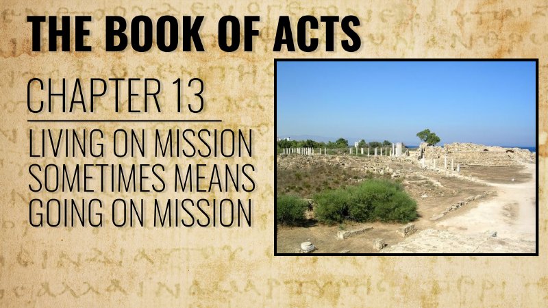 Living on Mission Sometimes Means Going on Mission | Concord Baptist Church
