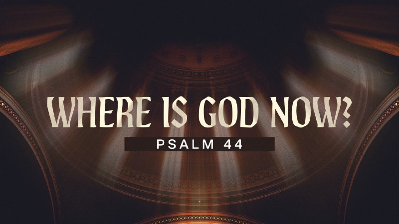 Where is God Now? | Abiding Savior Free Lutheran Church