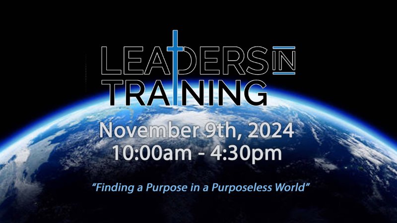 Finding a Purpose in a Purposeless World: LIT Conference 2024 | Anchor ...