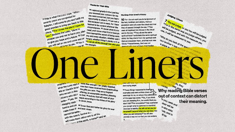 One Liners - Part 3 | Ventura Missionary Church