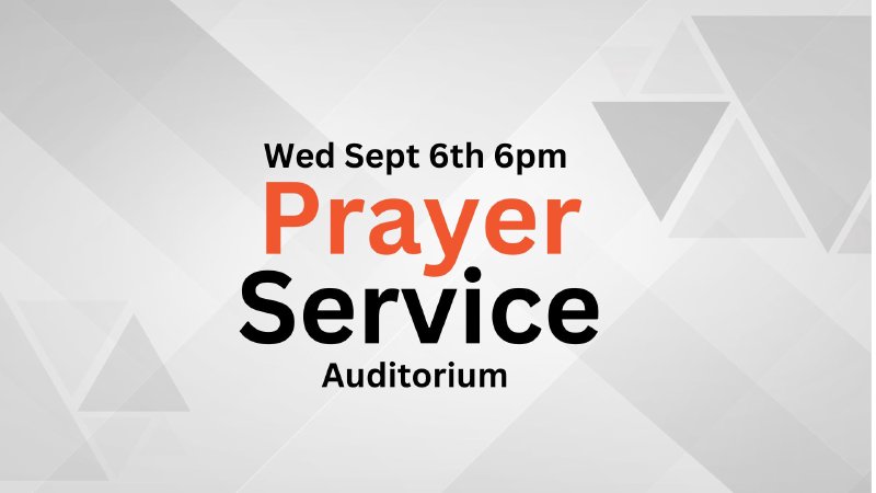 Prayer Service | Pendleton First Assembly of God