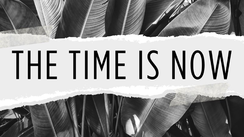 The Time Is Now | First Baptist Riverview