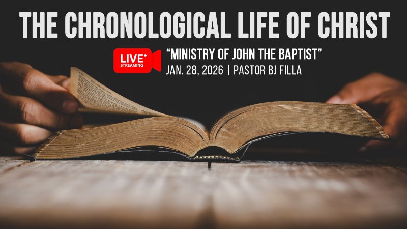 Ministry of John the Baptist | January 28, 2026 Livestream | Pastor BJ ...