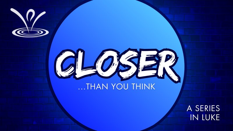 "Eternity is CLOSER than you think" | LifeSpring Christian Church