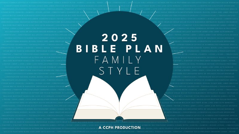 2025 Bible Plan Family Style Week 35 | Calvary Chapel Palm Harbor