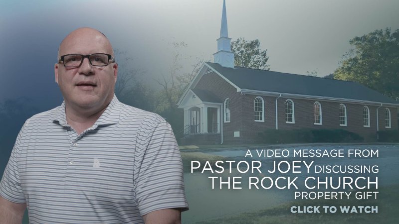 Rock Church Property Gift | First Baptist Church Peachtree City - GA