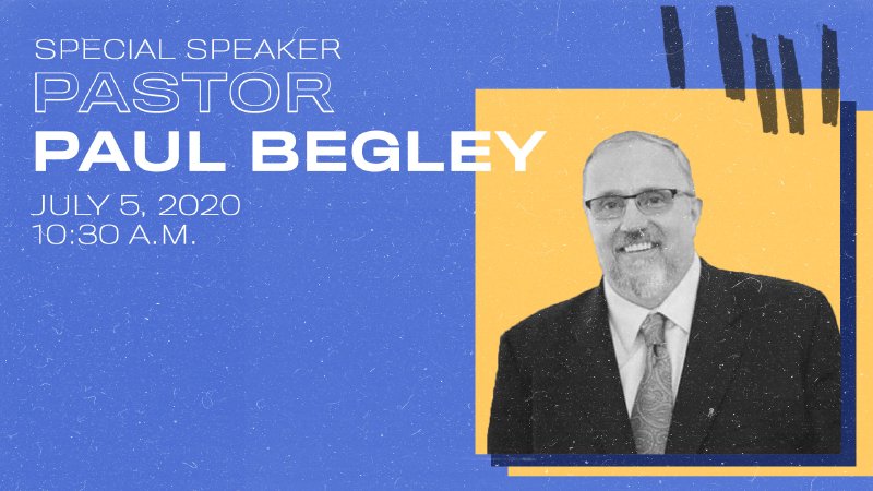 Special Speaker: Pastor Paul Begley | Christian Center Church