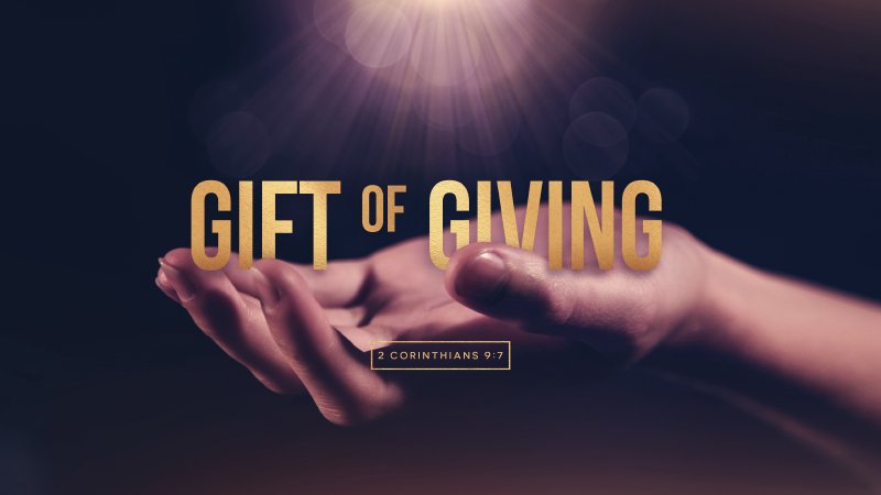 The Gift of Giving | Community Bible Church