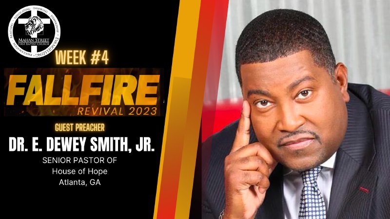 2023 Fall Fire Revival - Week #4 | First Baptist Church Mahan - Suffolk, VA