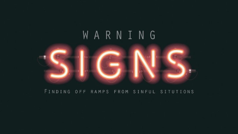 Warning Signs | HILLCITY Church Hudson WI
