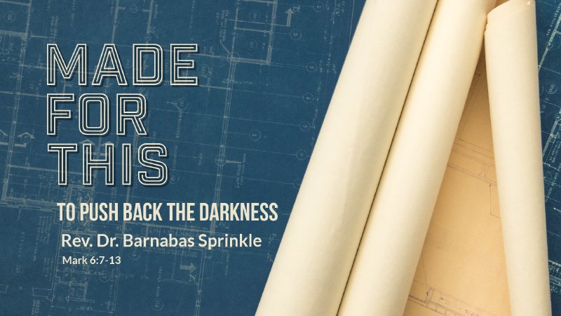 To Push Back the Darkness | Liberty Corner Presbyterian Church