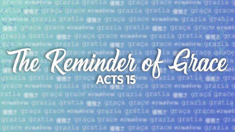 The Reminder of Grace | First Hot Springs