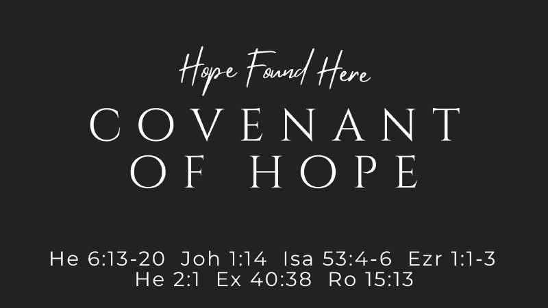 Covenant of Hope | LaGrange First Church of God