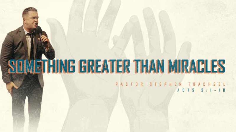 Miracle Wednesday | "Something Greater Than Miracles" - Rev. Stephen ...