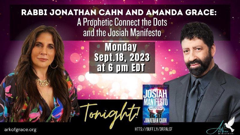 Rabbi Jonathan Cahn and Amanda Grace: A Prophetic Connect the Dots and ...