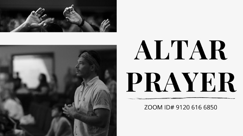 Altar Prayer | HCC NAPA