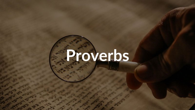 Proverbs 30 | CFCF