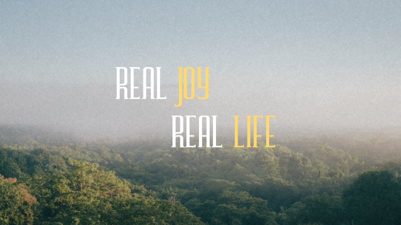 Real Joy Real Life - Alli Vazquez | Redemption